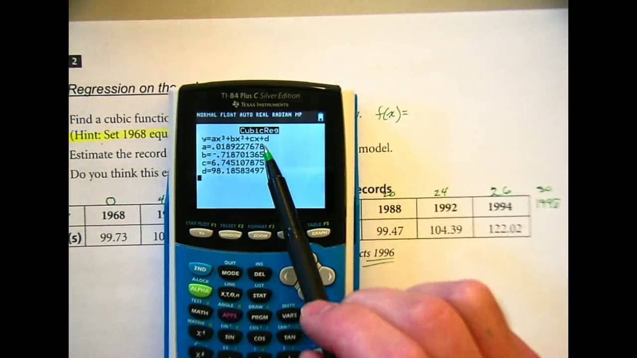 Trig 6-2, Polynomial Functions, Part A - YouTube