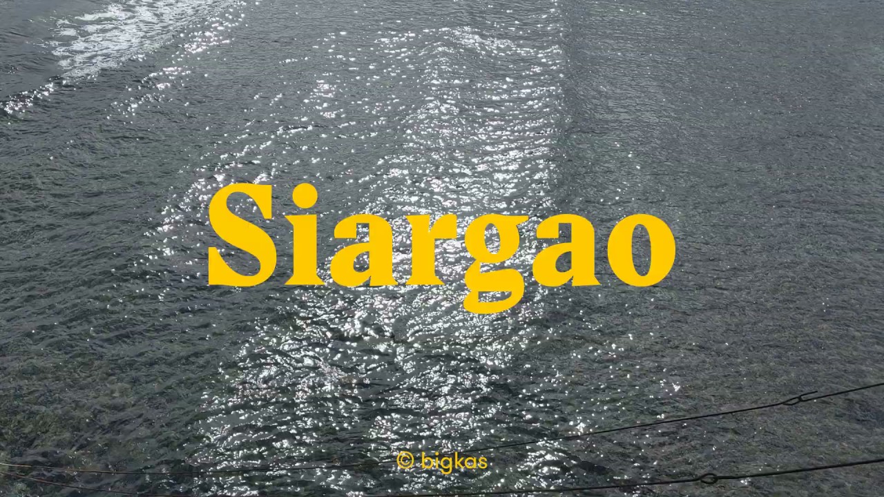 How to Pronounce Siargao / Paano Bigkasin ang Siargao - YouTube