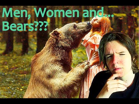 Women would rather meet a bear in the forest while men and women are ...