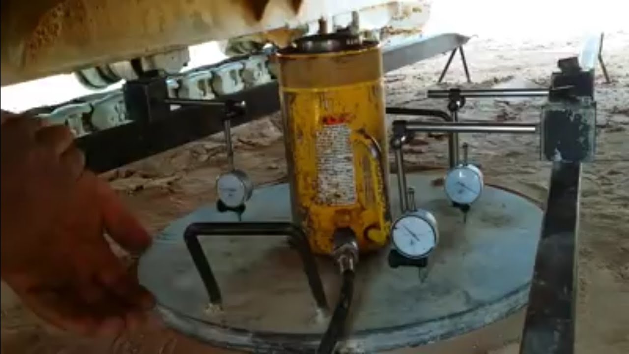 Plate Load Test ( Bearing Capacity of Soil) - YouTube