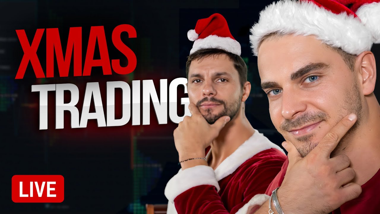 LIVE Day Trading 🎄 Christmas Special | Real-Time Trading Profits ...
