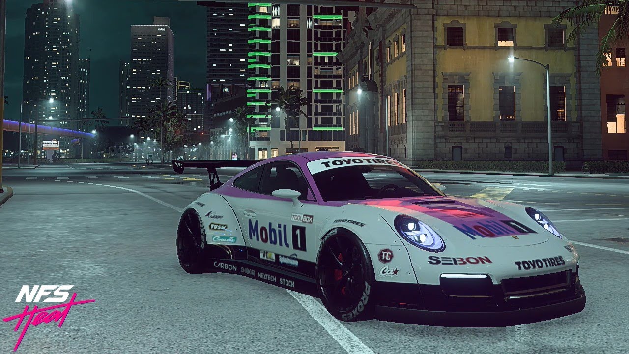 【NFS HEAT】night race 20 Porsche 911 Carrera GTS 2018 - YouTube