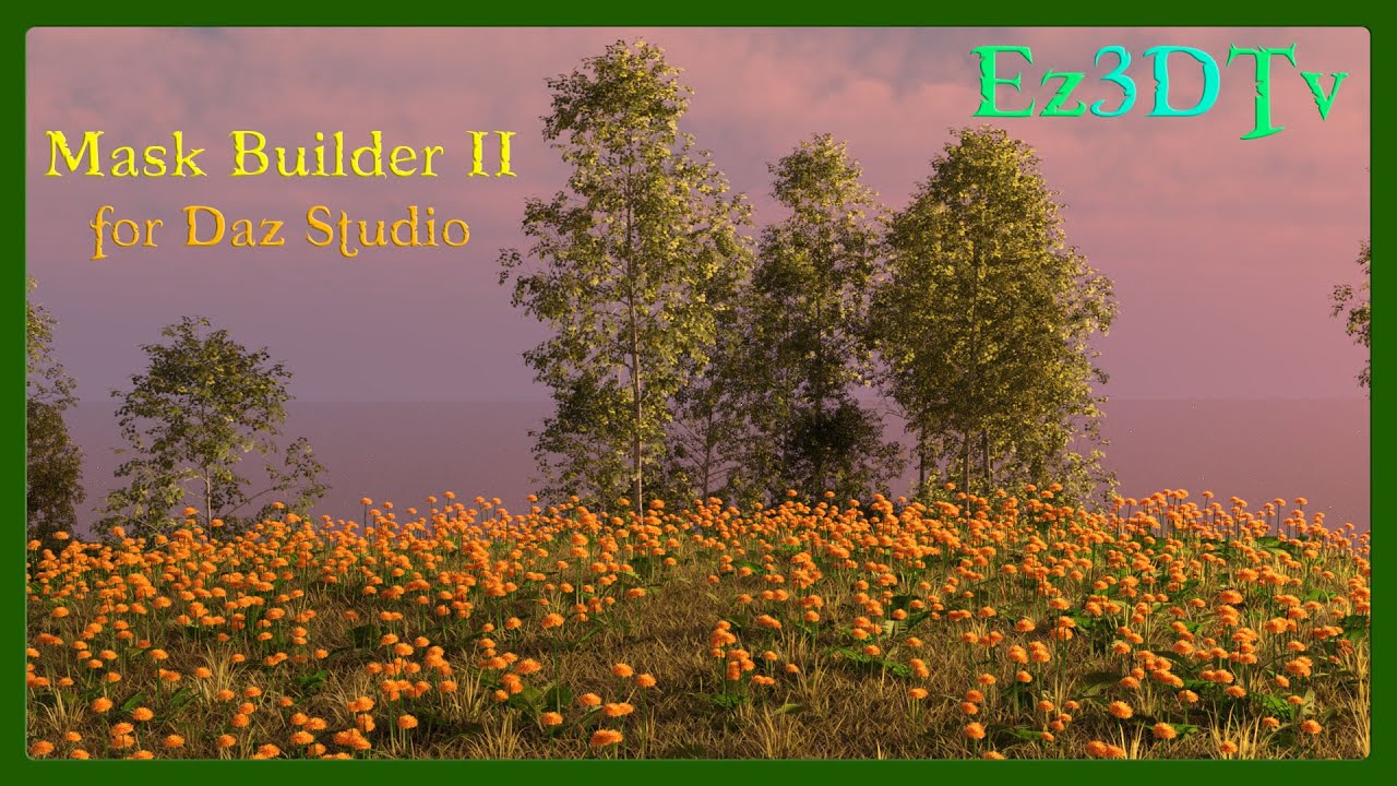 Learning to use Mask Builder II for Daz Studio | Ez3DTv - YouTube