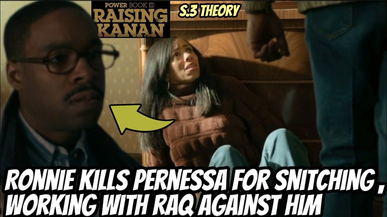 Ronnie Kills Pernessa For Snitching , Working With Raq | Power Book III ...