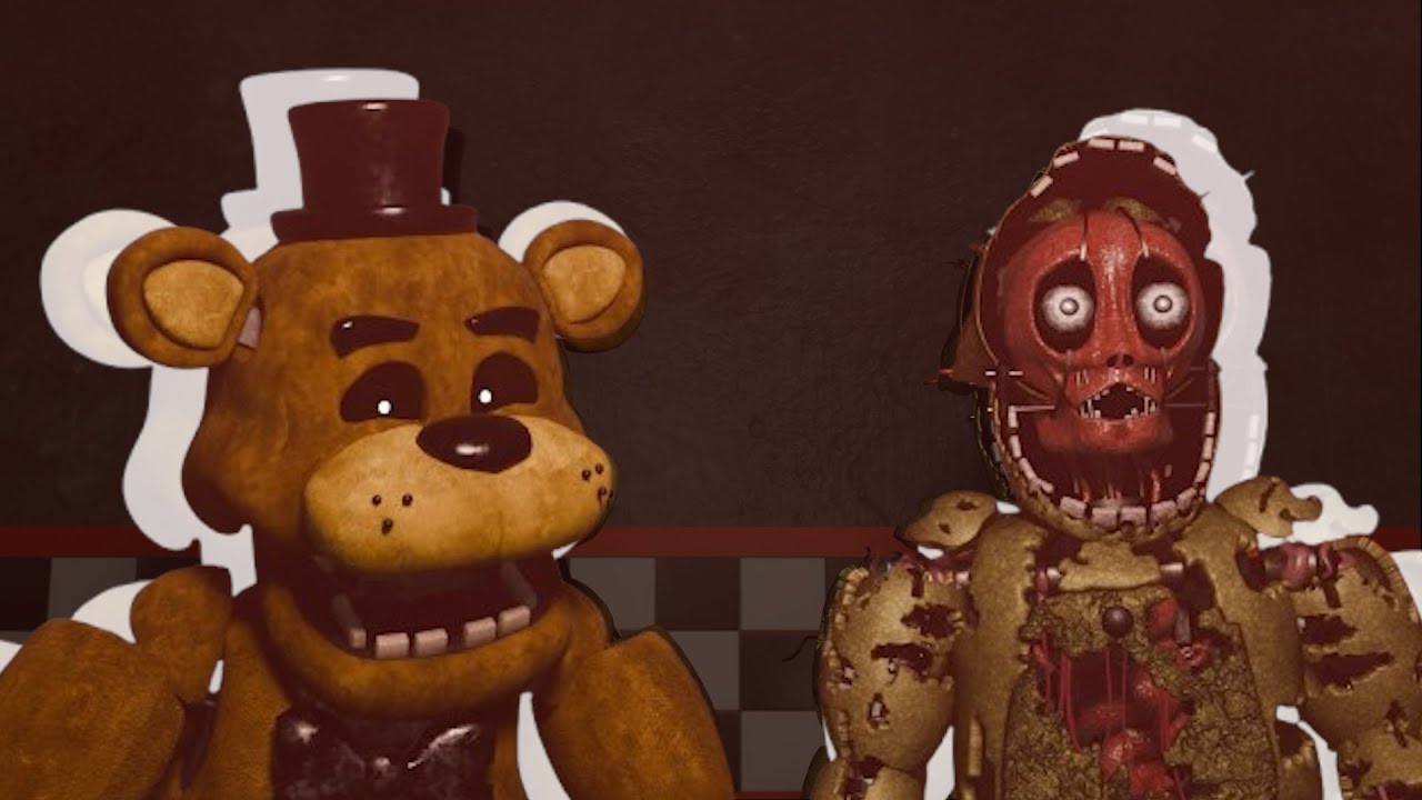 Springtrap takes off his mask - YouTube