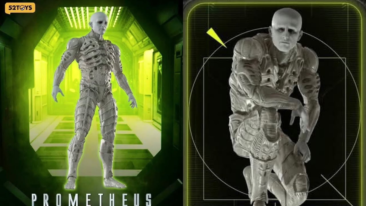 New Alien Day Reveals Alien Prometheus Engineer 1/12 scale action ...