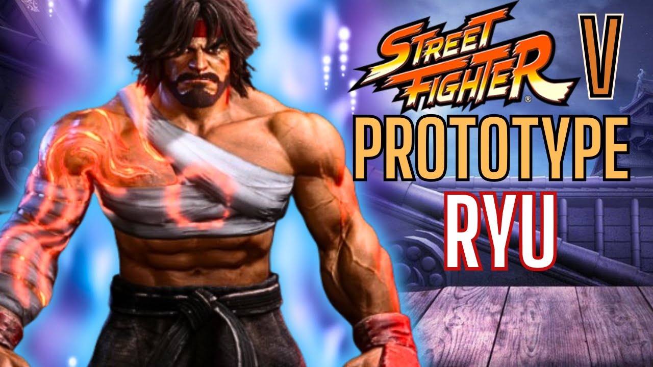 Street Fighter 6 : Prototype SFV Ryu Mod - YouTube