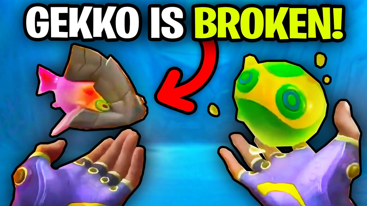 NEW: Gekko All Abilities EXPLAINED! - (BUSTED AF) - YouTube