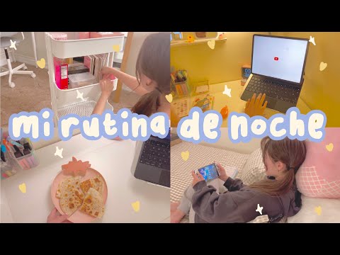 ♡ mi rutina de noche / una noche productiva ♡