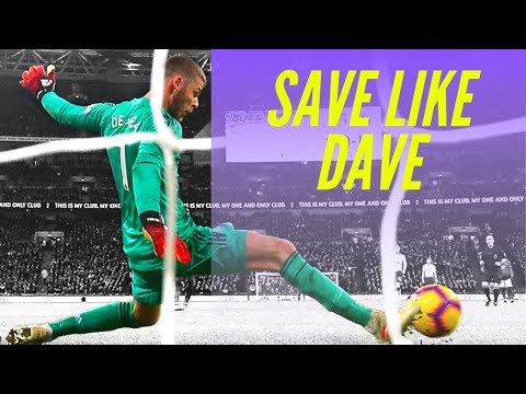 How to Make Saves Like David De Gea’s BEST Technique – Goalkeeper Tutorial Video