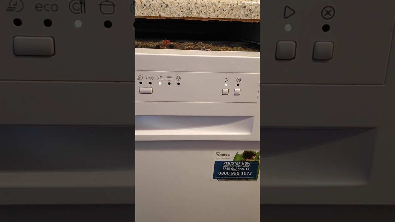 Whirlpool flashing 6 times - YouTube