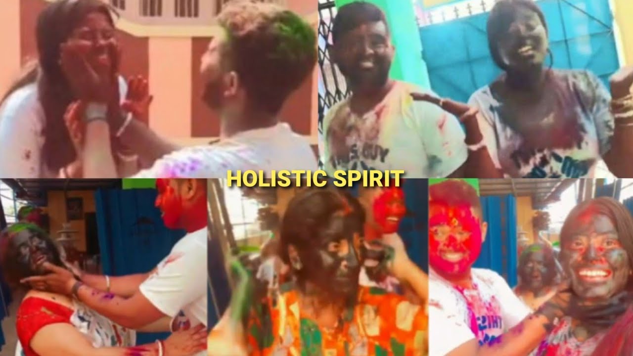 Devar Bhabhi Holi Putai |Husband Wife Holi| Pakka Black Rang Holi|Pakka ...