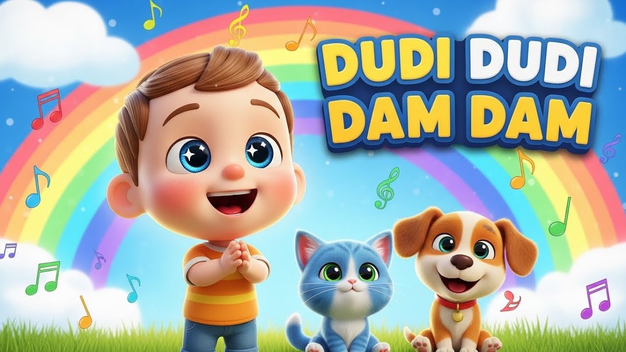 Dudi Dudi Dam Dam | Sing, Clap & Dance 🎵 Nursery Rhymes for Kids - YouTube