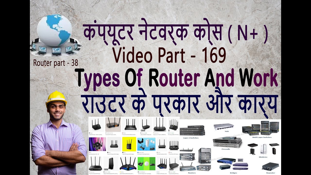 राउटर के प्रकार और कार्य | router type and work | Network part- 169 ...