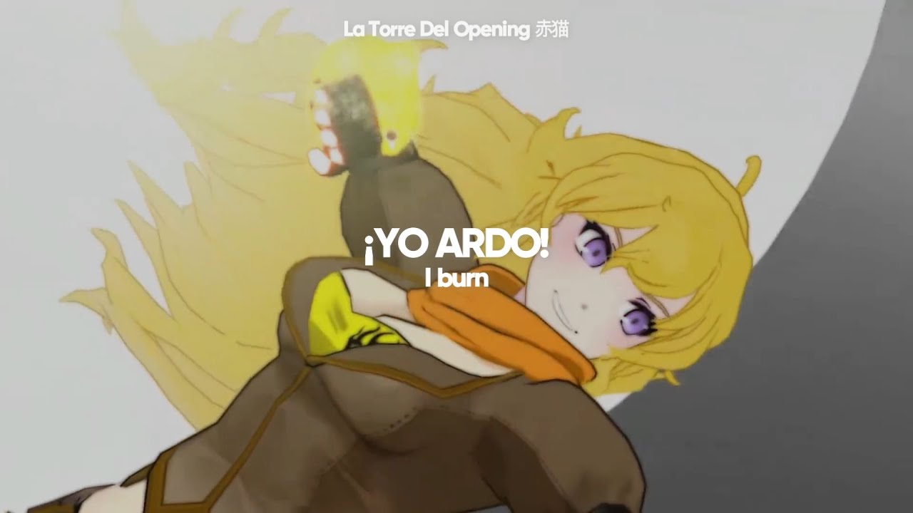 RWBY Yellow Trailer | I Burn - Sub Español - YouTube