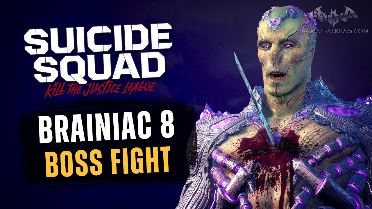 Suicide Squad - Brainiac 8 Boss Fight [Season 4 Ep. 7] - YouTube
