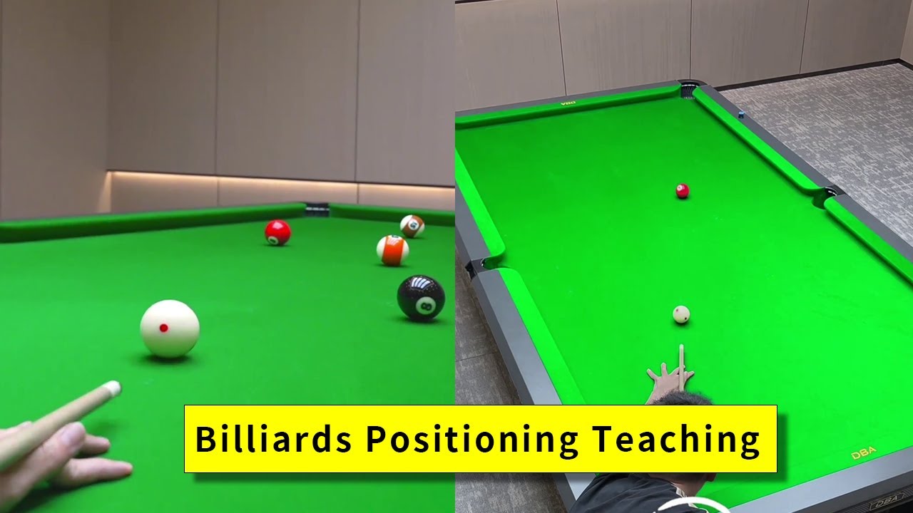 Correct Posture For Playing Billiards - YouTube