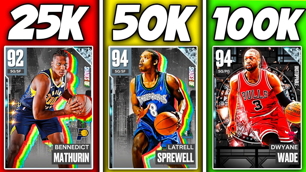 THE BEST CARDS FOR 25K 50K 100K MT IN NBA 2K23 MYTEAM! - YouTube