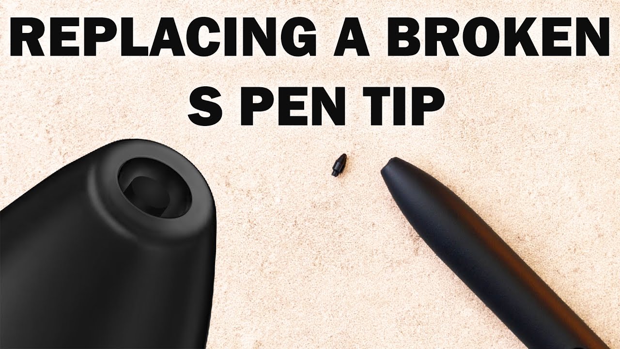 How to Replace a Broken S-Pen Tip in Seconds! - YouTube