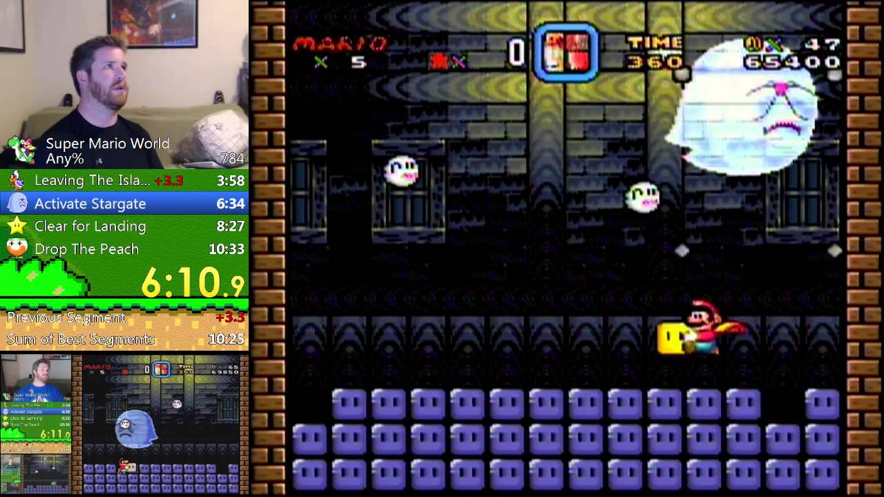 Super Mario World Any% (10:31.70) PB - YouTube