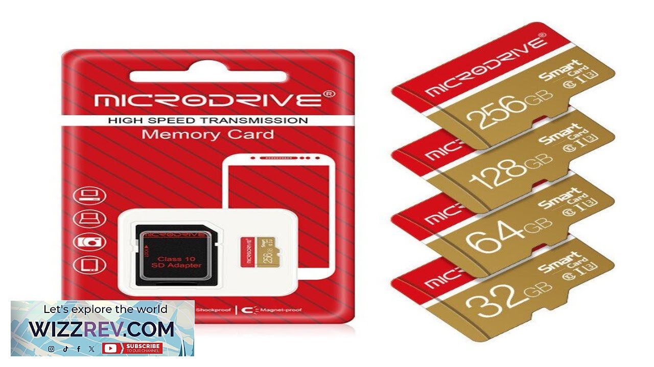 Microdrive Micro TF Card 32G 64G 128G 256G Class 10 High Speed Review ...