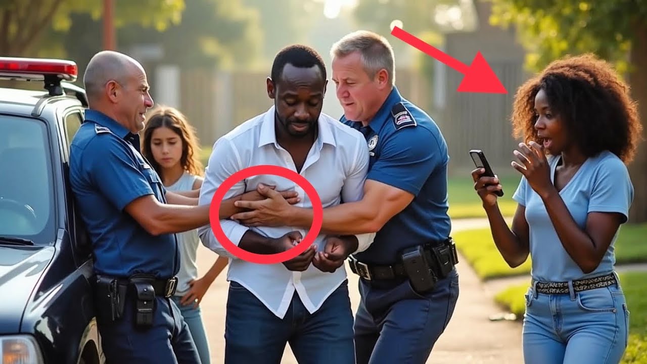 White Cops Brutally ARRESTED a Black Man in Front of His FAMILY, Not ...