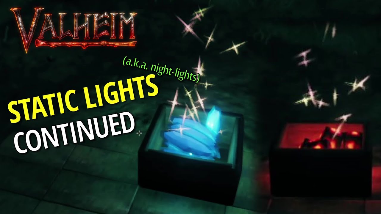 Static Lights Continued (Night-Lights) - Valheim - YouTube