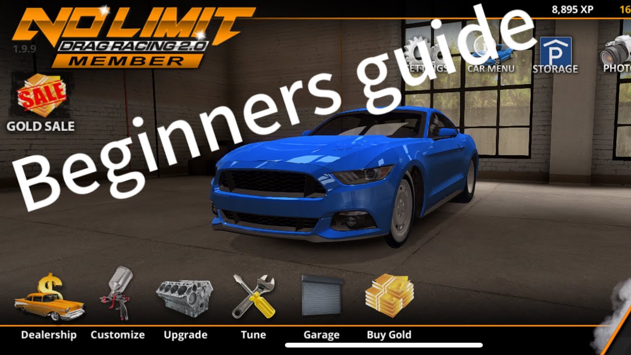 No limit drag racing 2.0 beginners guide - YouTube