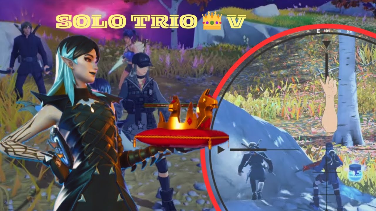 Solo Trio CrownedV #100 Trio Win - YouTube