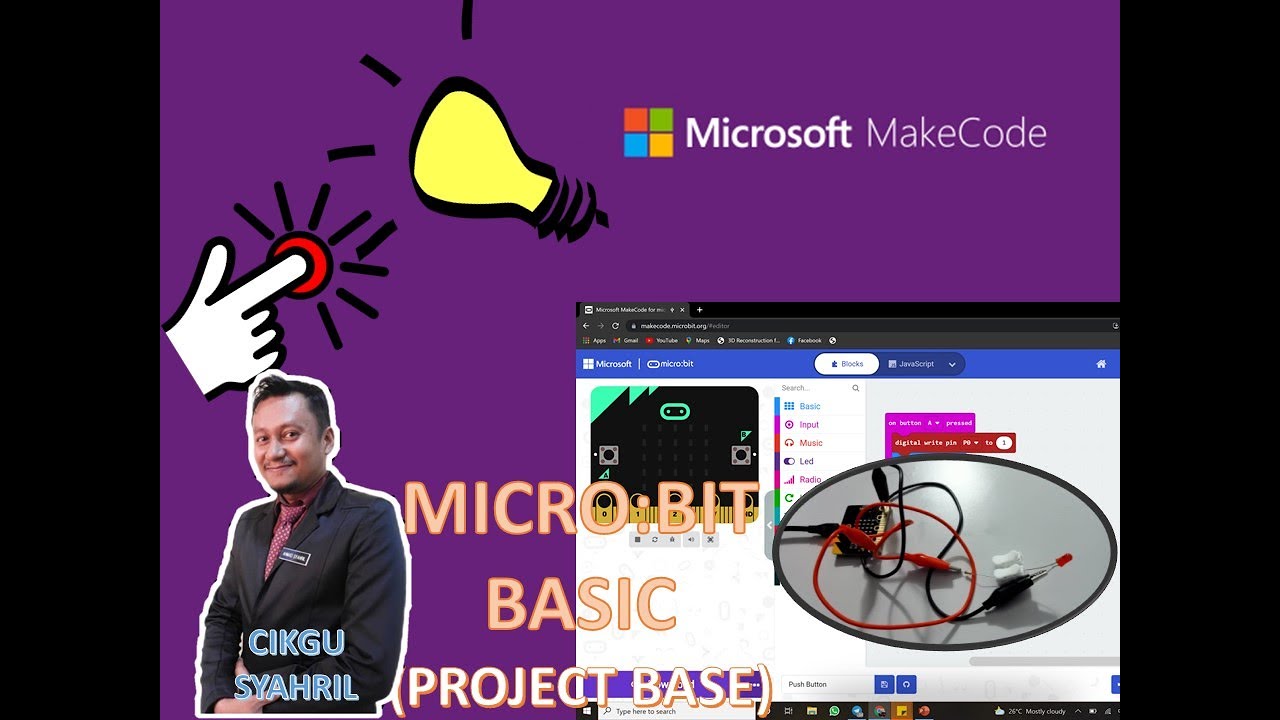 MICROSOFT MAKECODE (MICROBIT) Siri 1 - YouTube