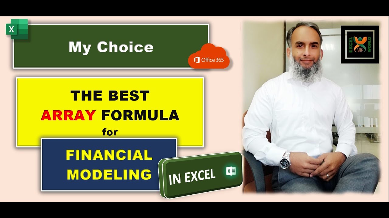 Best Array Formula for Financial Models | Surprise | Array Formula ...