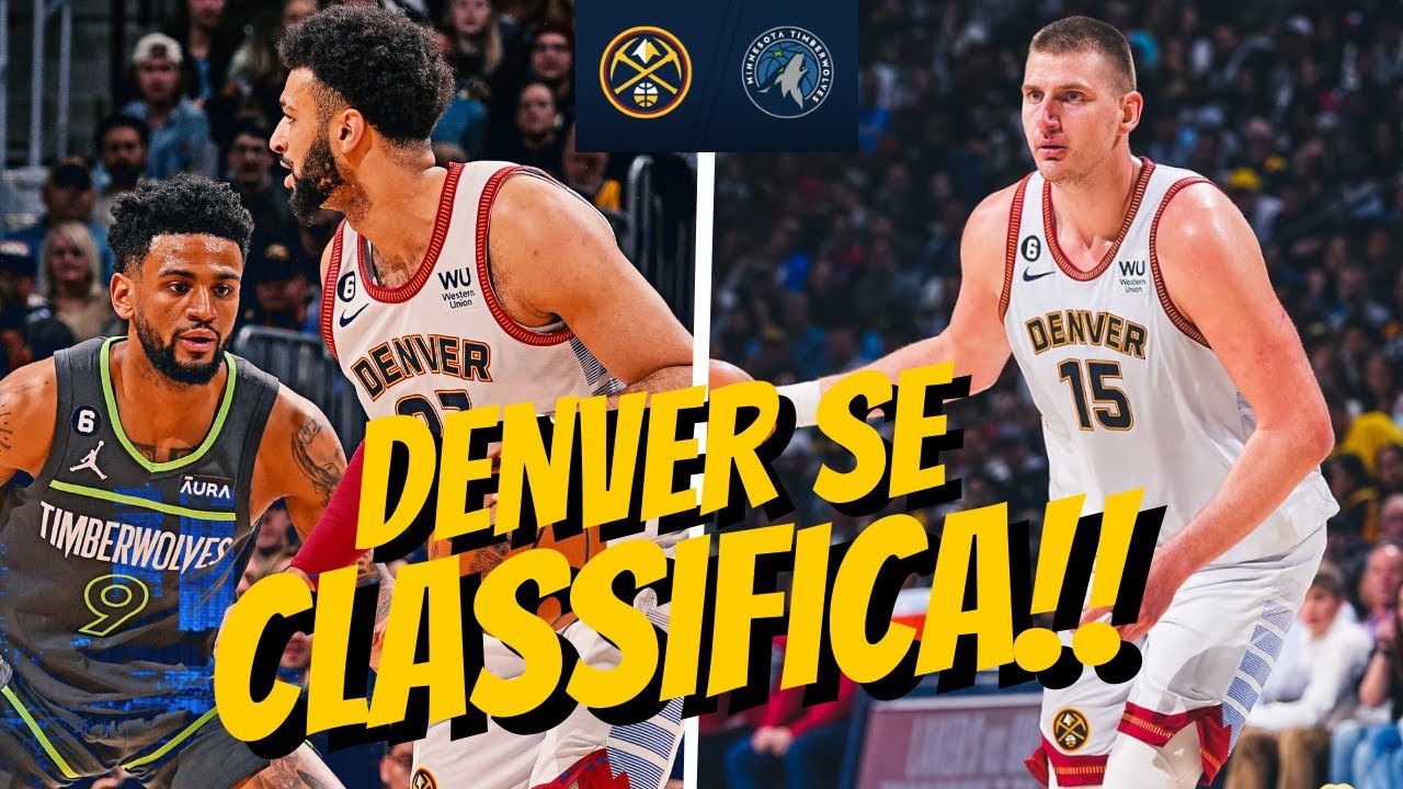 Murray e Jokic DECIDEM e classificam Denver para as SEMIFINAIS ...