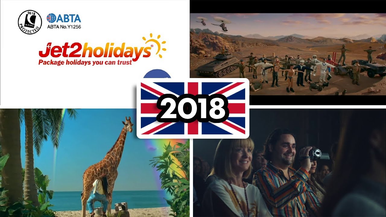 Almost 50 minutes of british adverts from 2018 - YouTube