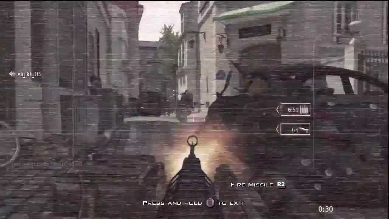 MW3 PREDATOR MISSILE ,ATTACK HELICOPTER AND ASSAULT DRONE IN ACCION ...