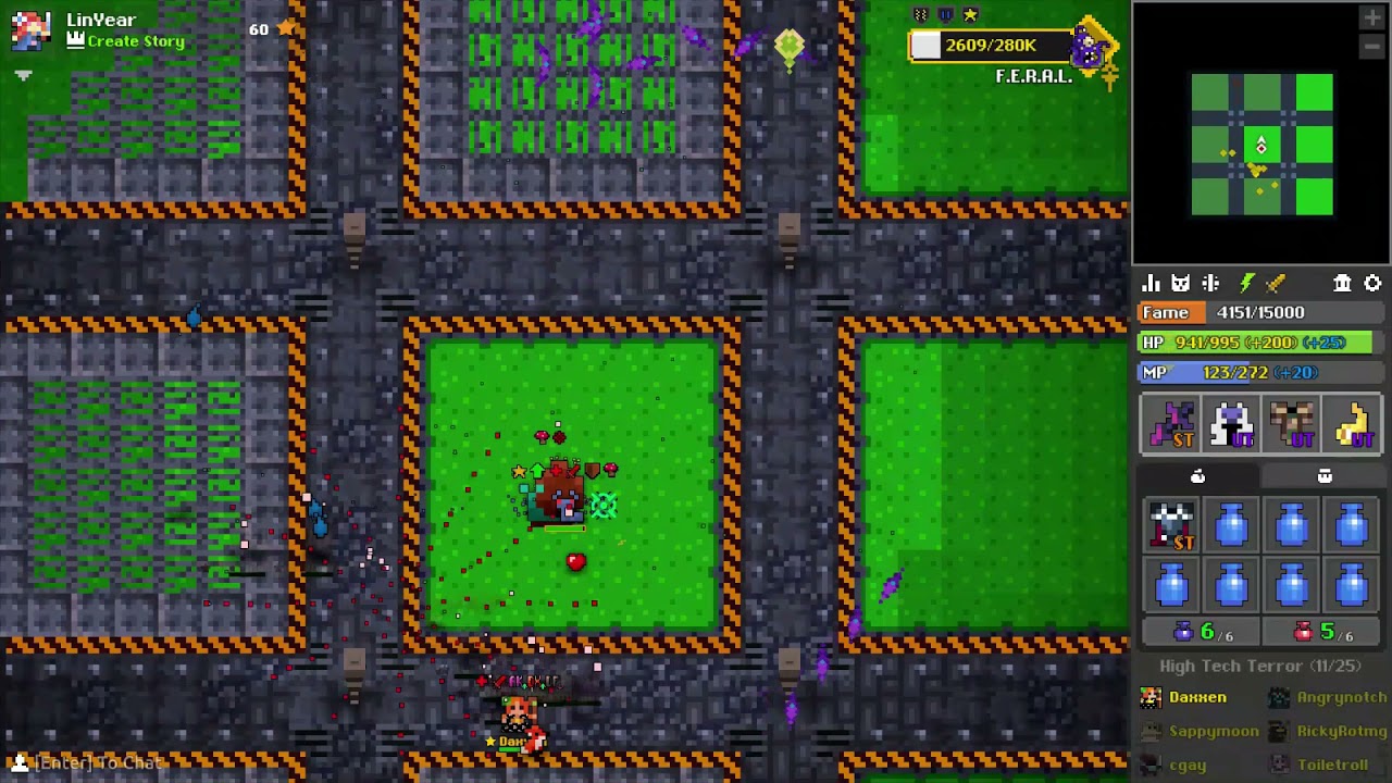 How to tank HTT Boss Attack with Jugg | RotMG - YouTube