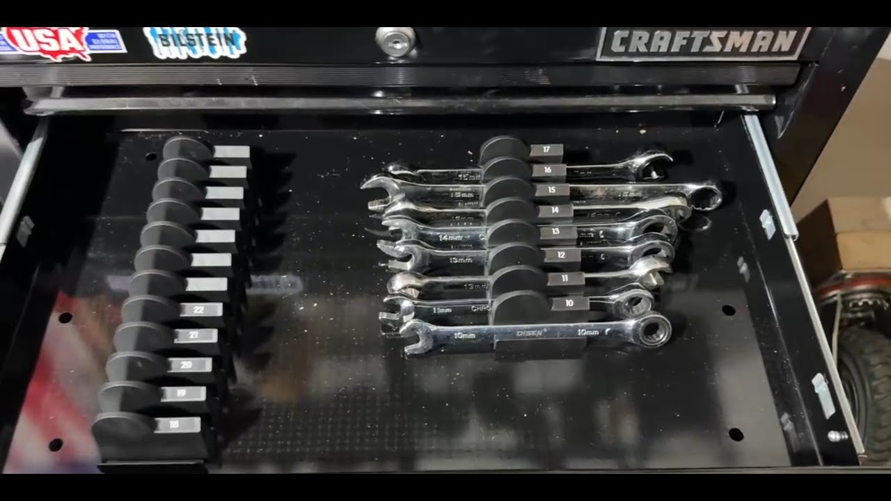 Keep Your Wrenches Organized with the Magnetic Modular Wrench Organizer ...
