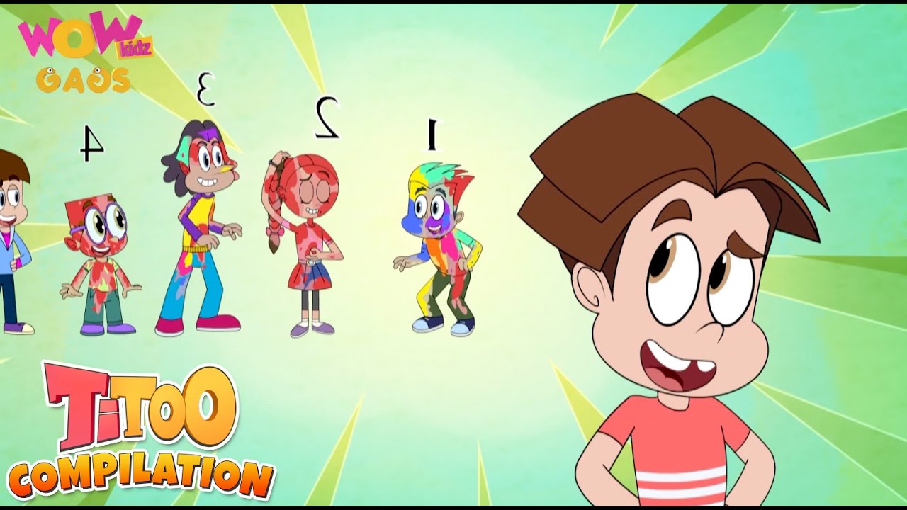 Titoo Funny Cartoon | Compilation | 42 | Hindi Cartoon for Kids #titoo ...
