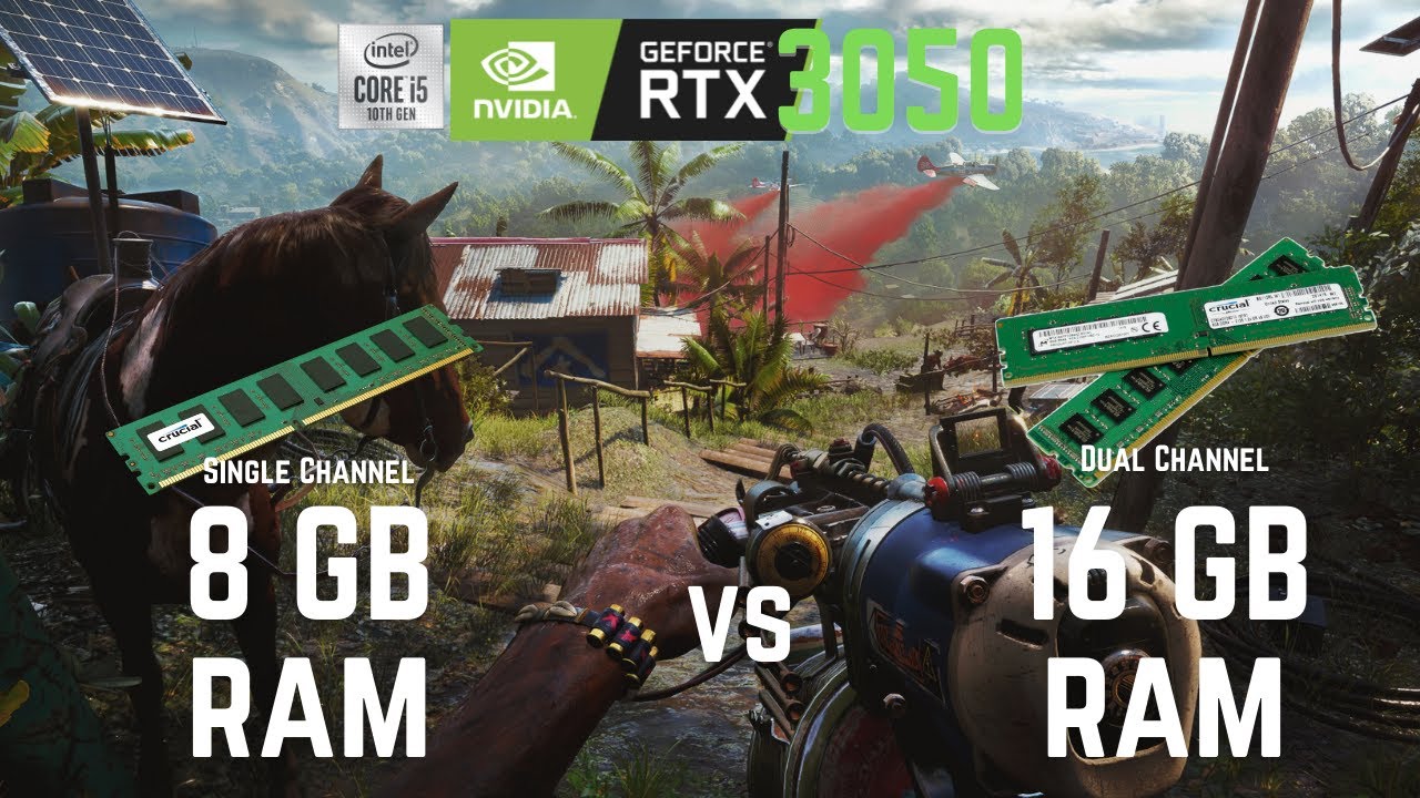 8 GB RAM Vs 16 GB Dual Channel RAM RTX 3050 I5 10500h YouTube 8-gb-ram-vs-16-gb-dual-channel-ram-rtx-3050-i5-10500h-youtube