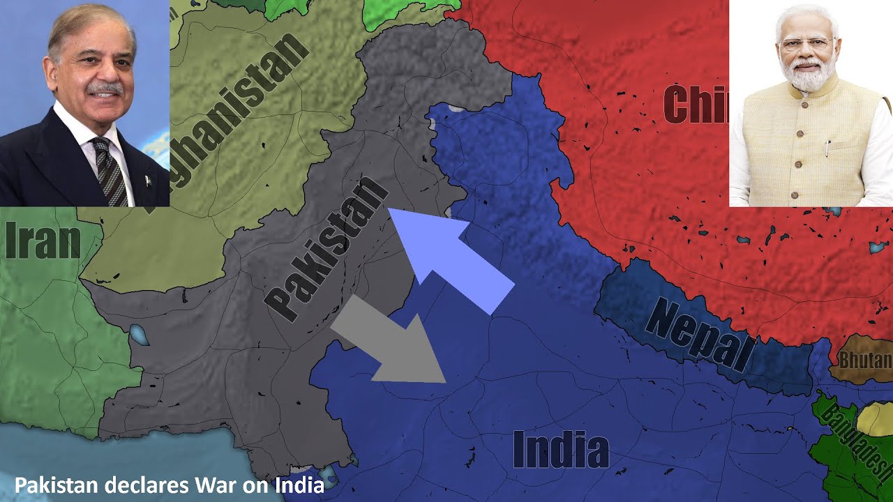 The Great India-Pakistan War [Alternative Scenario] - YouTube