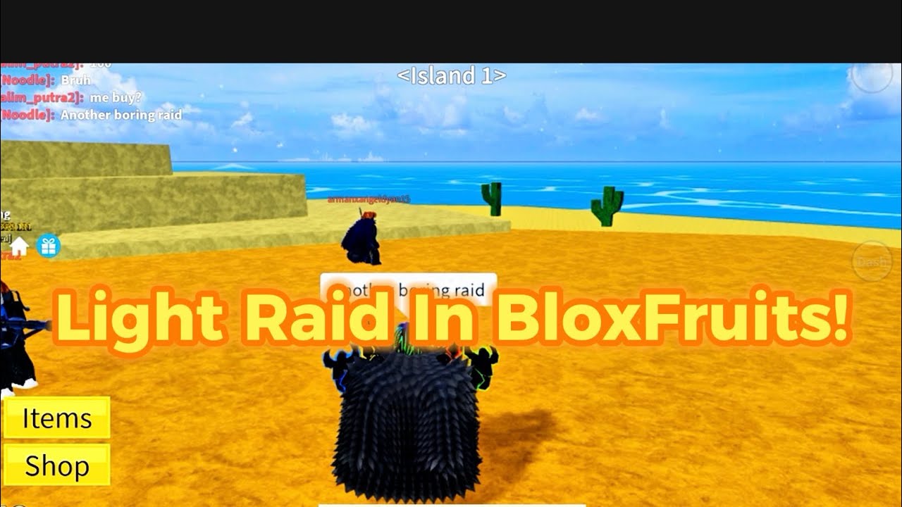 Light Raid In BloxFruits! (Part 4-5?) #roblox #shorts #gameplay # ...
