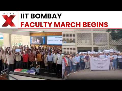 IIT Bombay Faculty Forum Marches In Support Of Professor Doolla Amid Student Death Row | NewsX
