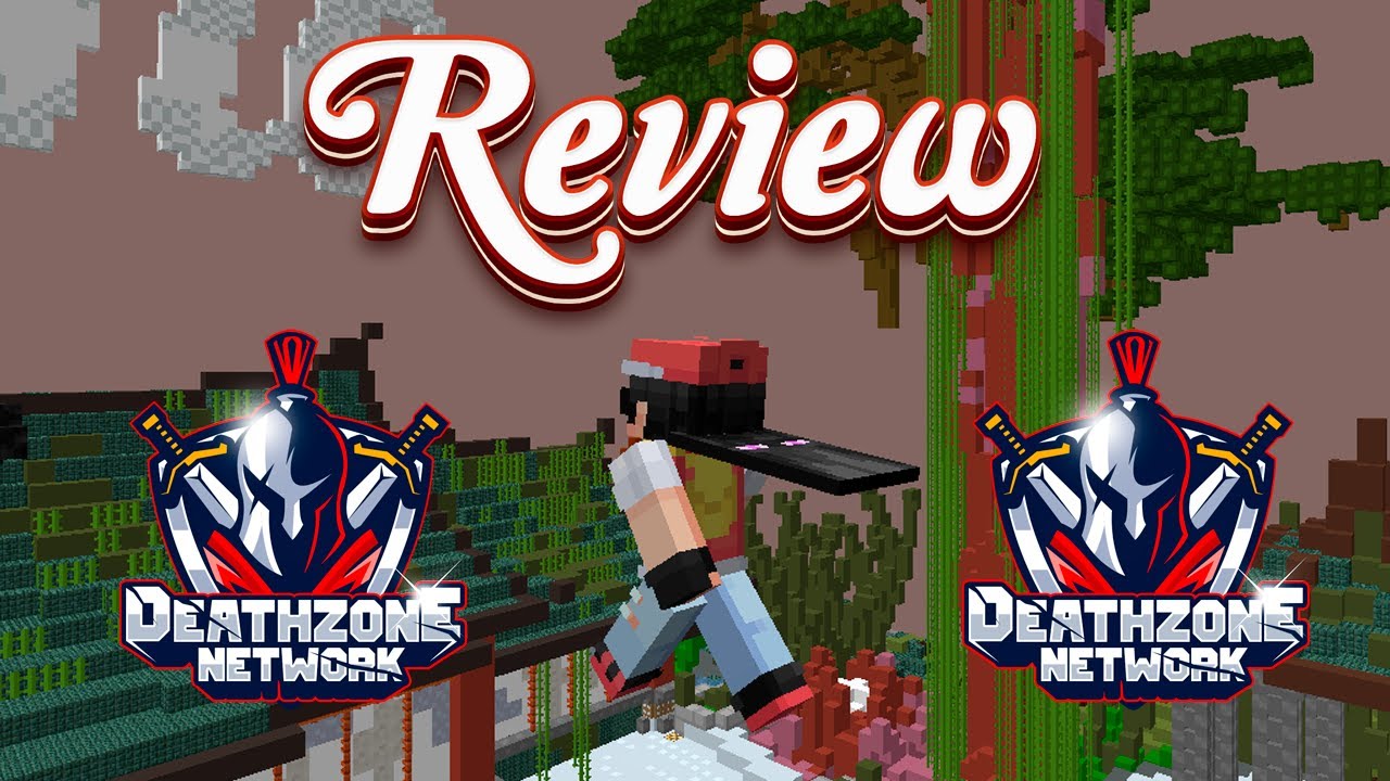 Review de deathzone network (Prision OP y Skyblock) y te va a buen ping - YouTube