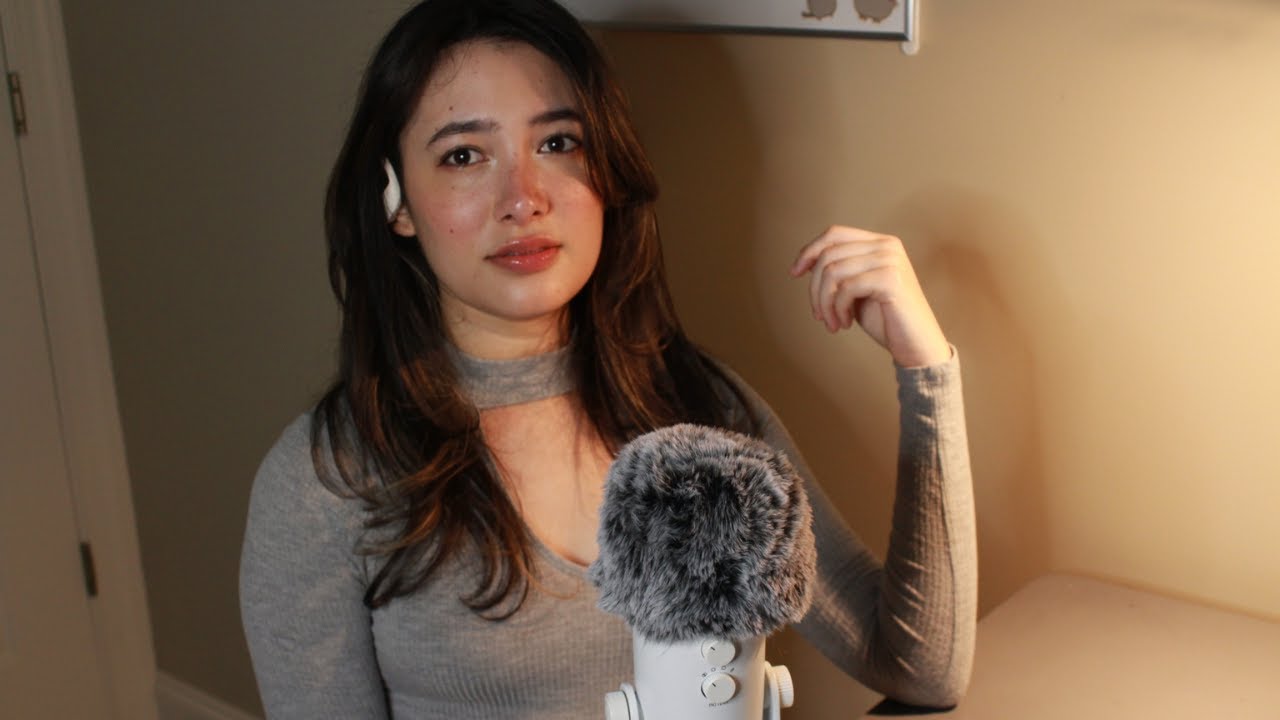 ASMR Triggers You Love from Me 💝 (fluffy mic massage, trigger word ...