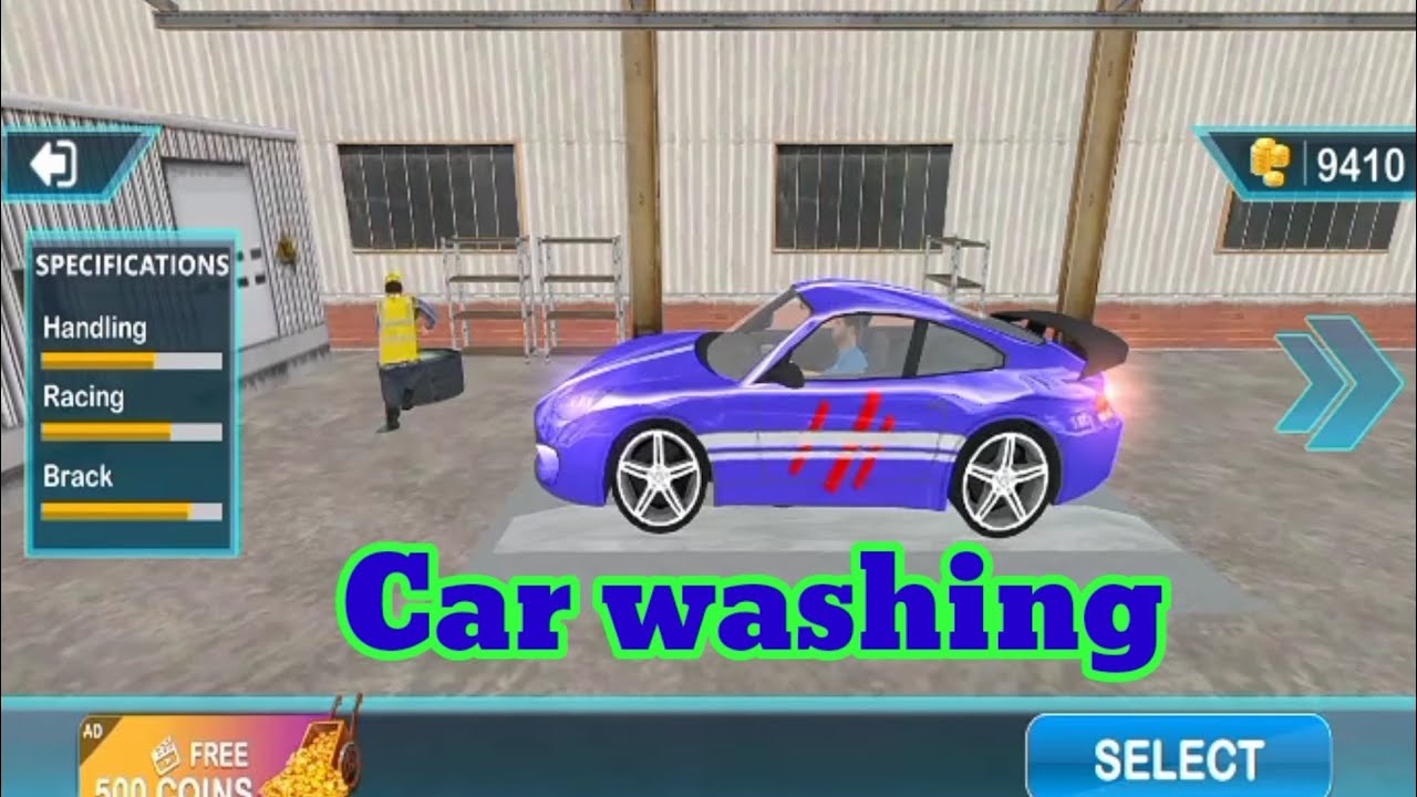 Car washing game || Car Games 3D || Car Wash game - YouTube