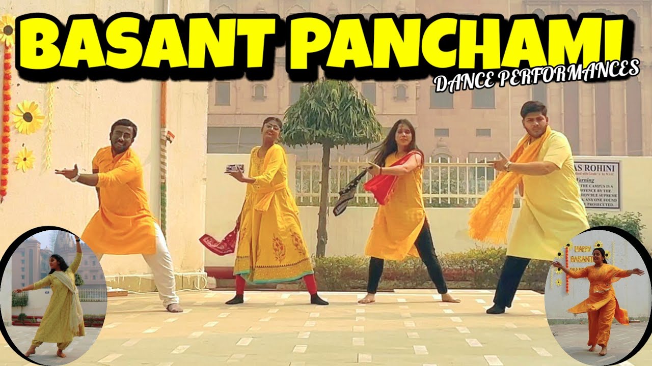Basant Panchami Dance Performances 🙏🏻🔥 - YouTube