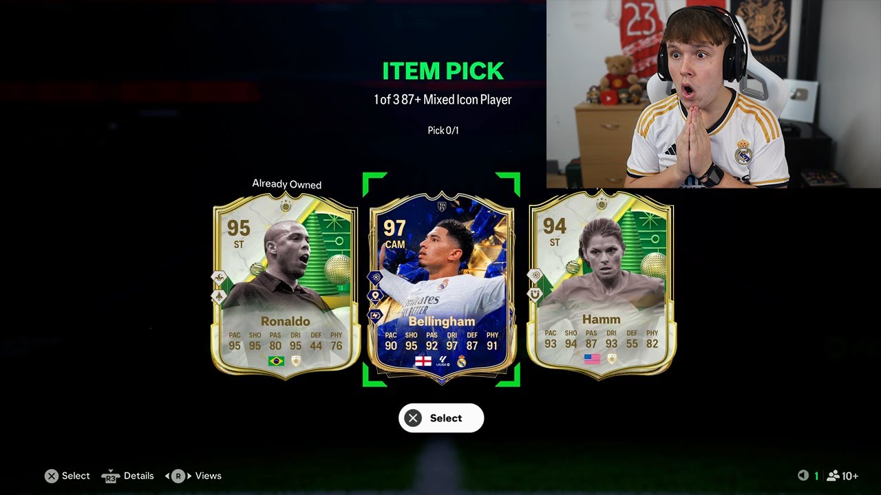 I opened 87+ Mixed Icon Player Picks & TOTY Midfielder Packs... - YouTube