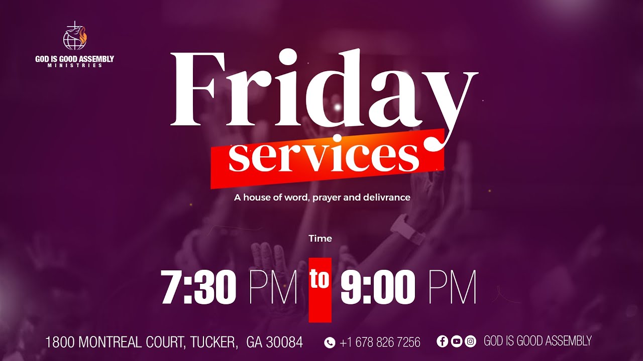 FRIDAY, JANUARY 17, 2025 SERVICE - YouTube