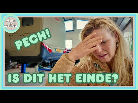 #28 PECH! IS DIT HET EINDE VAN MIJN AVONTUUR? SOLO CAMPERREIS ITALIË #autopech #solo #reisvlog ...