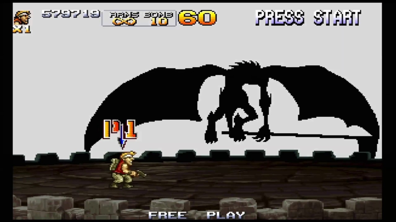 Metal Slug Anthology (PS4) Metal Slug 5 - Boss #5 Evil Spirit Incarnate ...