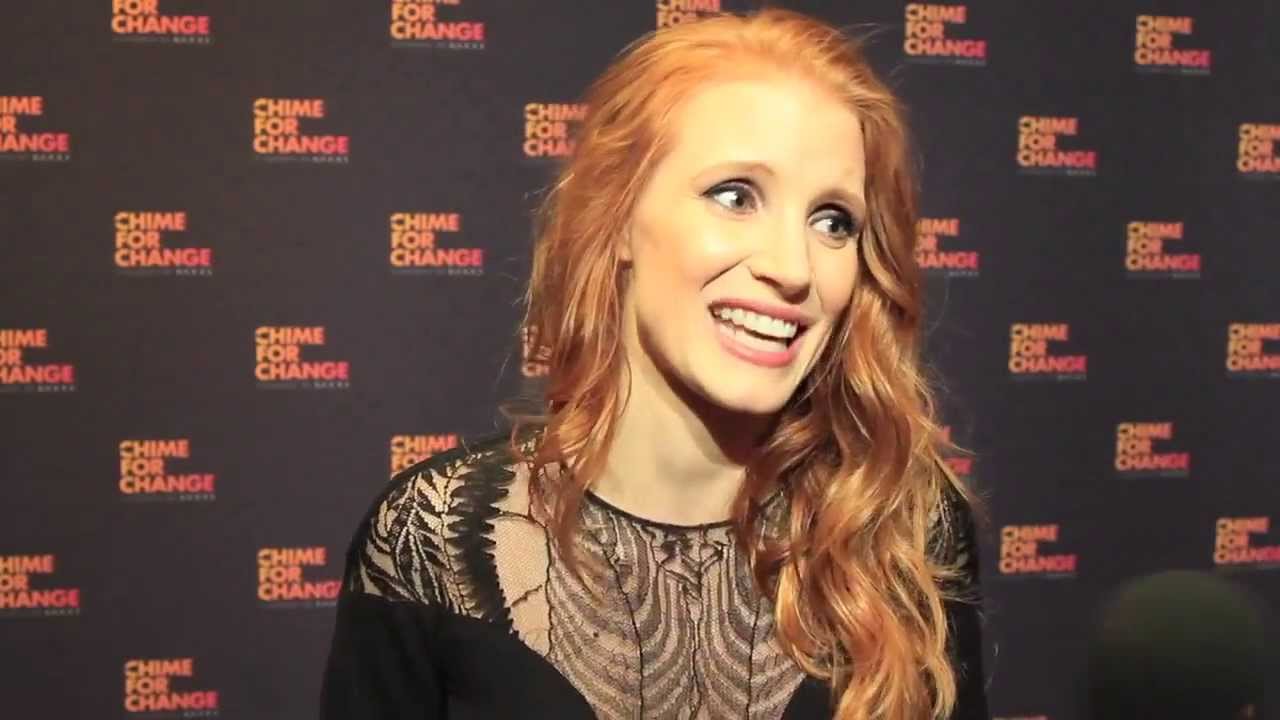 Jessica Chastain Interview | Chime For Change - YouTube